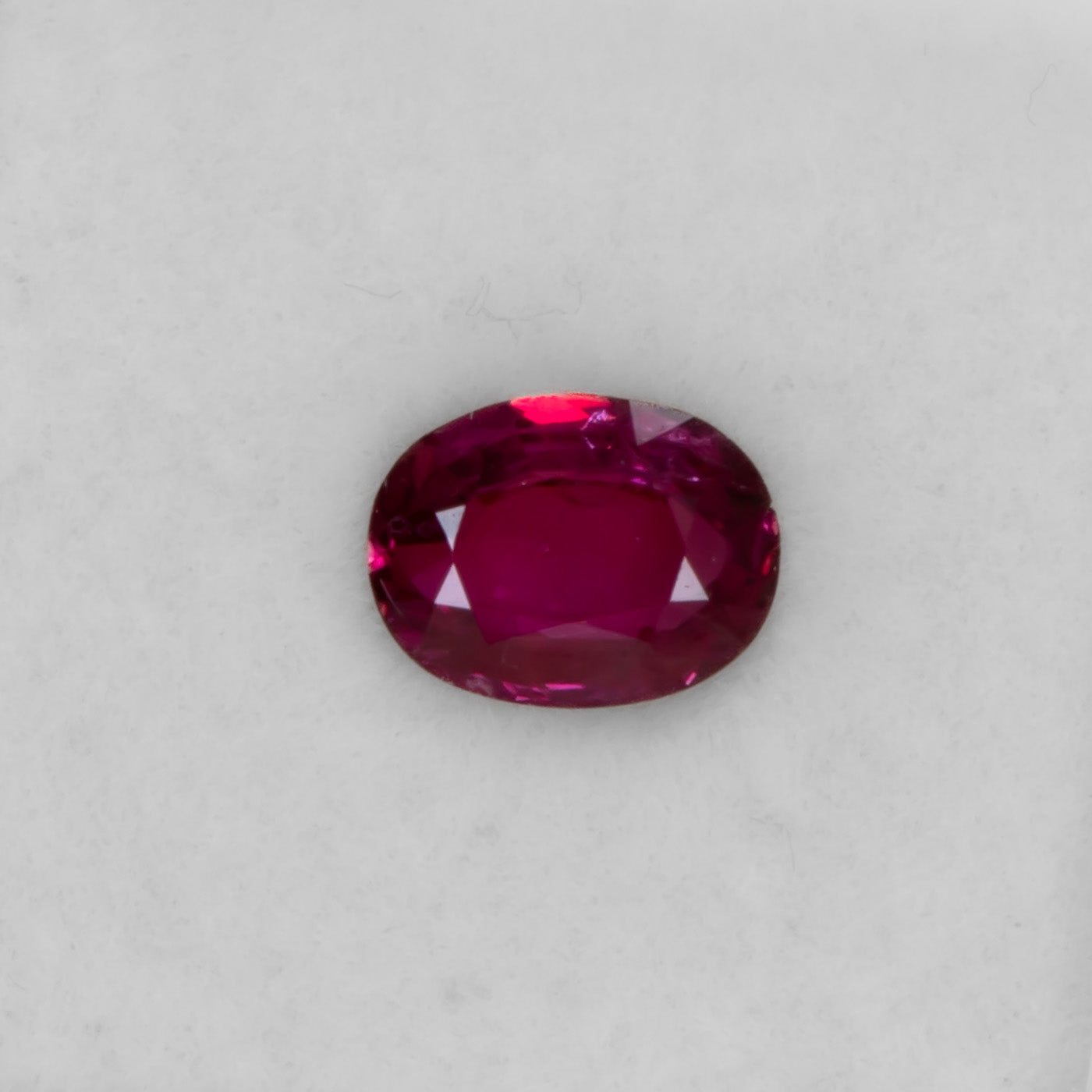 1.04ct Natural Unheated Ruby Oval Cut Certified Gemstone